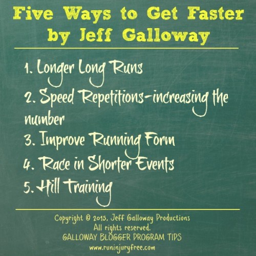 Five Ways to Get Faster